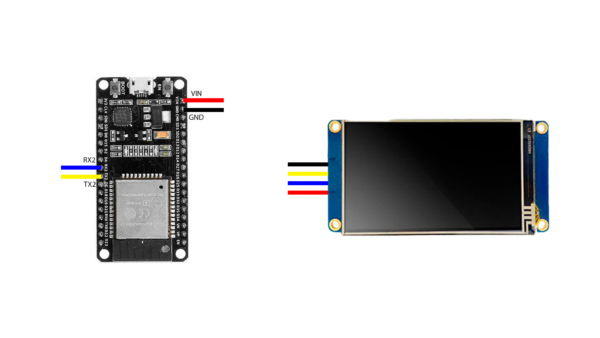 ESP32 + Display TFT Nextion. – Proyecto Correcaminos
